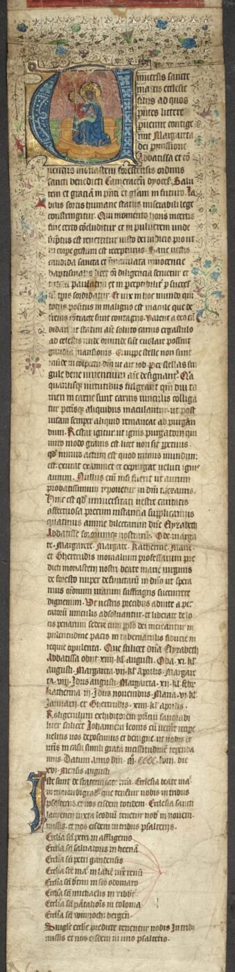 Speculations on the Visibility and Display of a Mortuary Roll - The ...