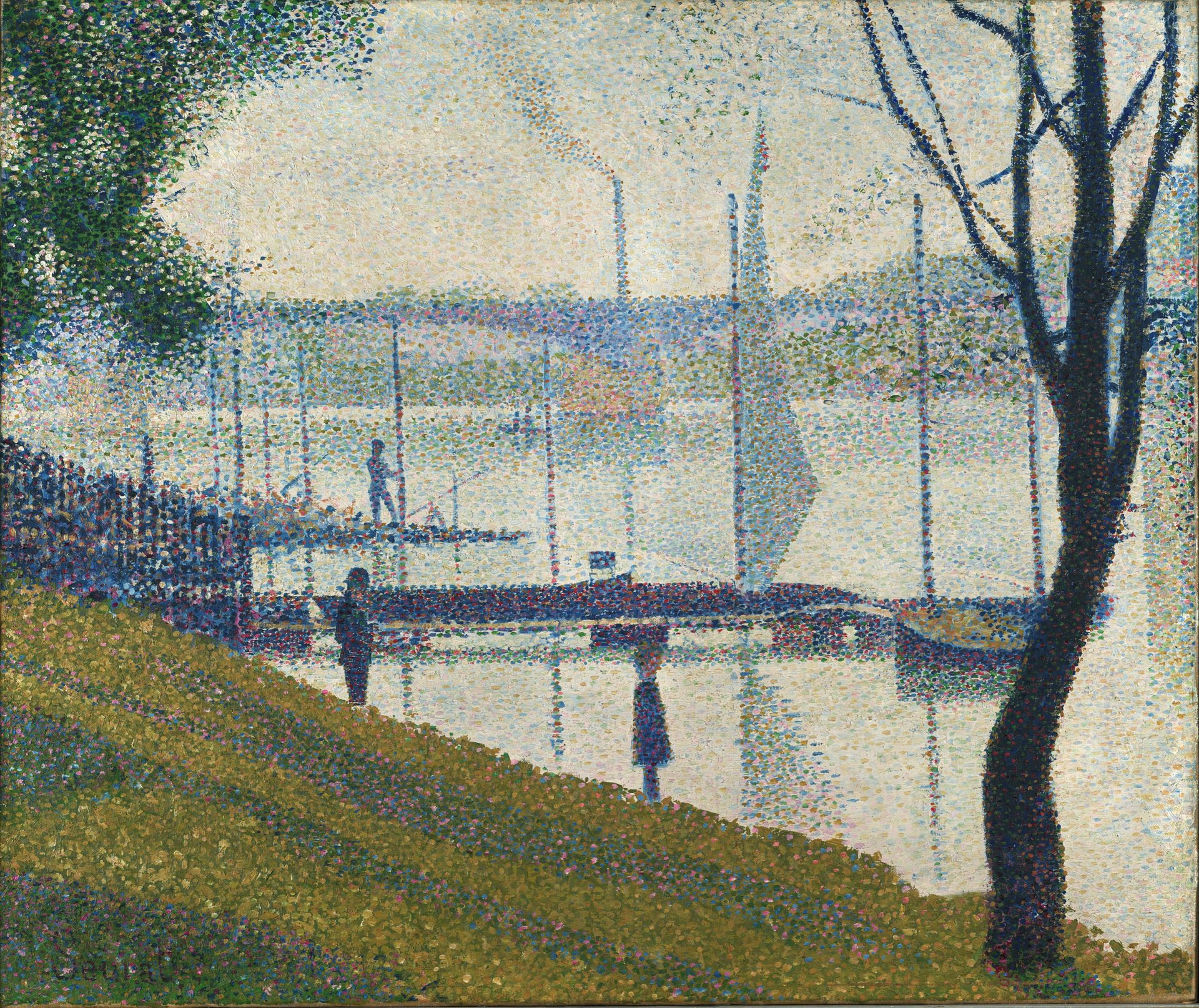 Seurat Paintings Pointillism Seurat Paintings Pointillism