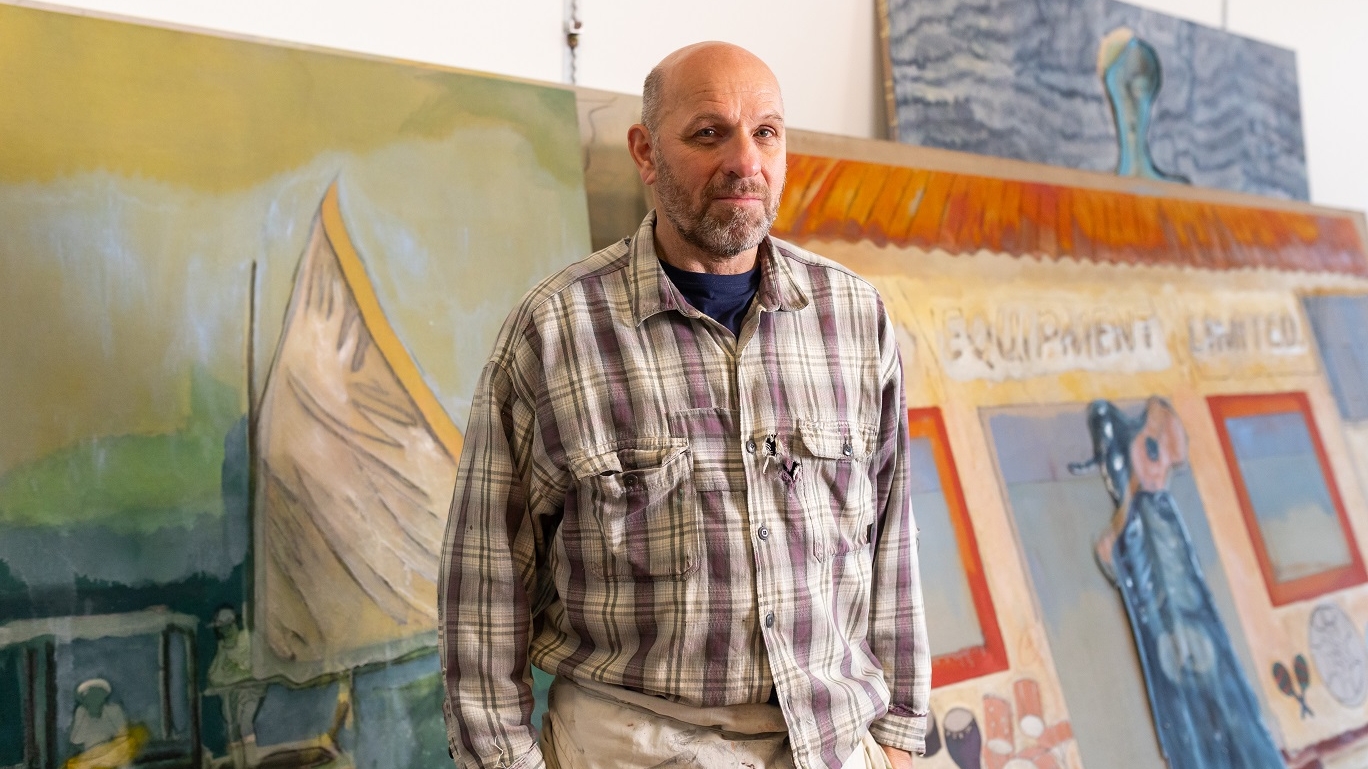 New film: Peter Doig - In the Studio - The Courtauld