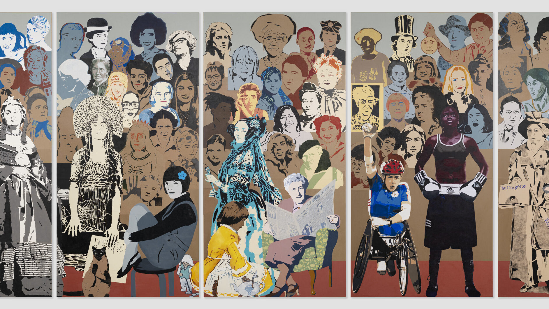 Work in Progress (2021-22) by artists Jann Haworth and Liberty Blake ...