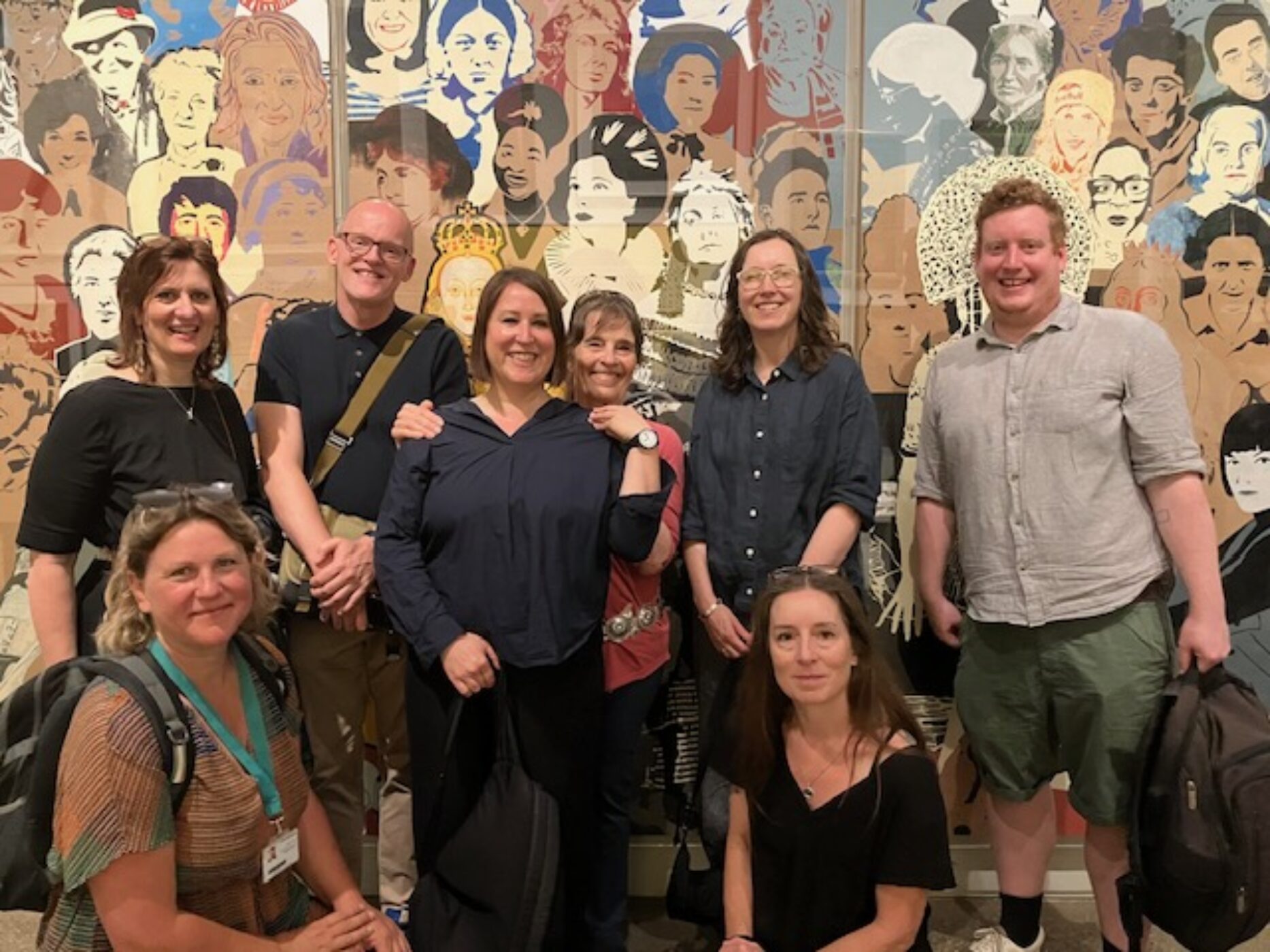 Work in Progress (2021-22) by artists Jann Haworth and Liberty Blake ...