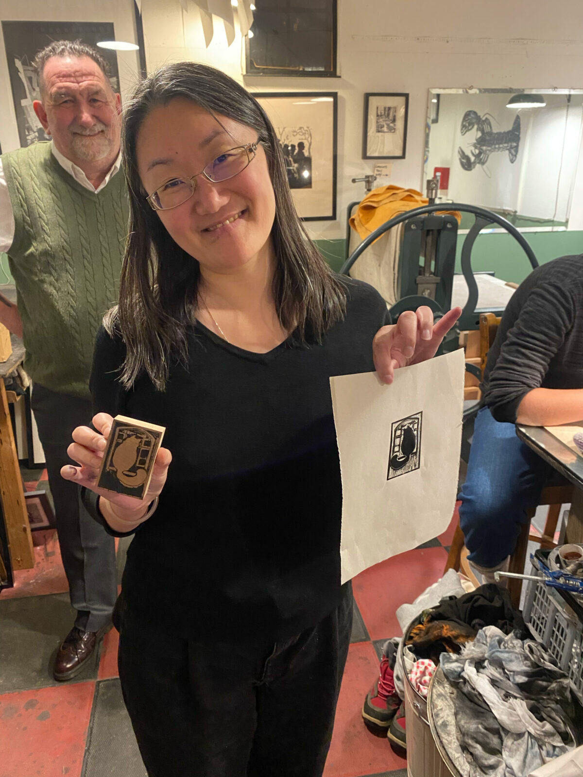 Chris Pig Printmaking Studio Residential 2023 - The Courtauld