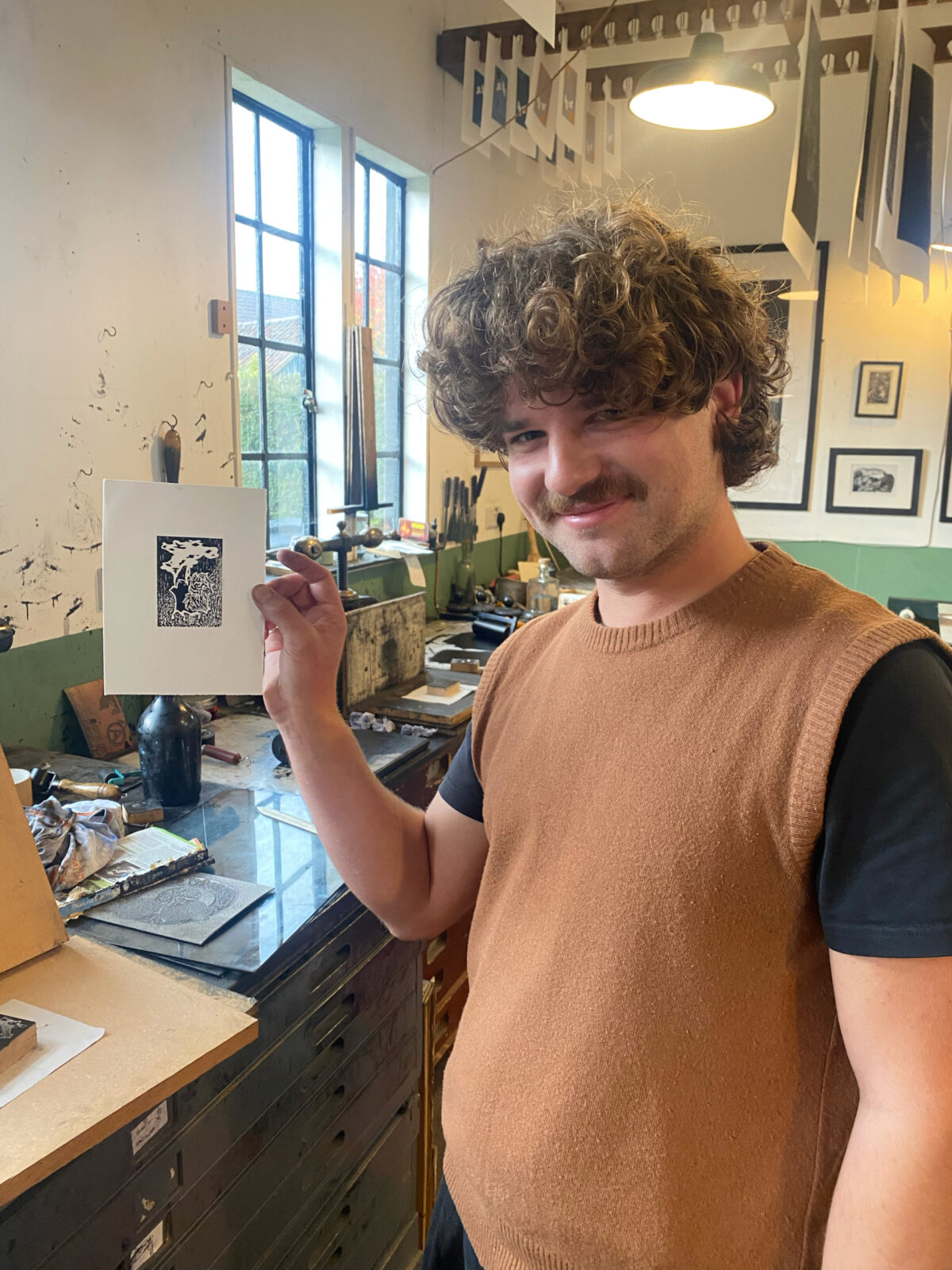 Chris Pig Printmaking Studio Residential 2023 - The Courtauld