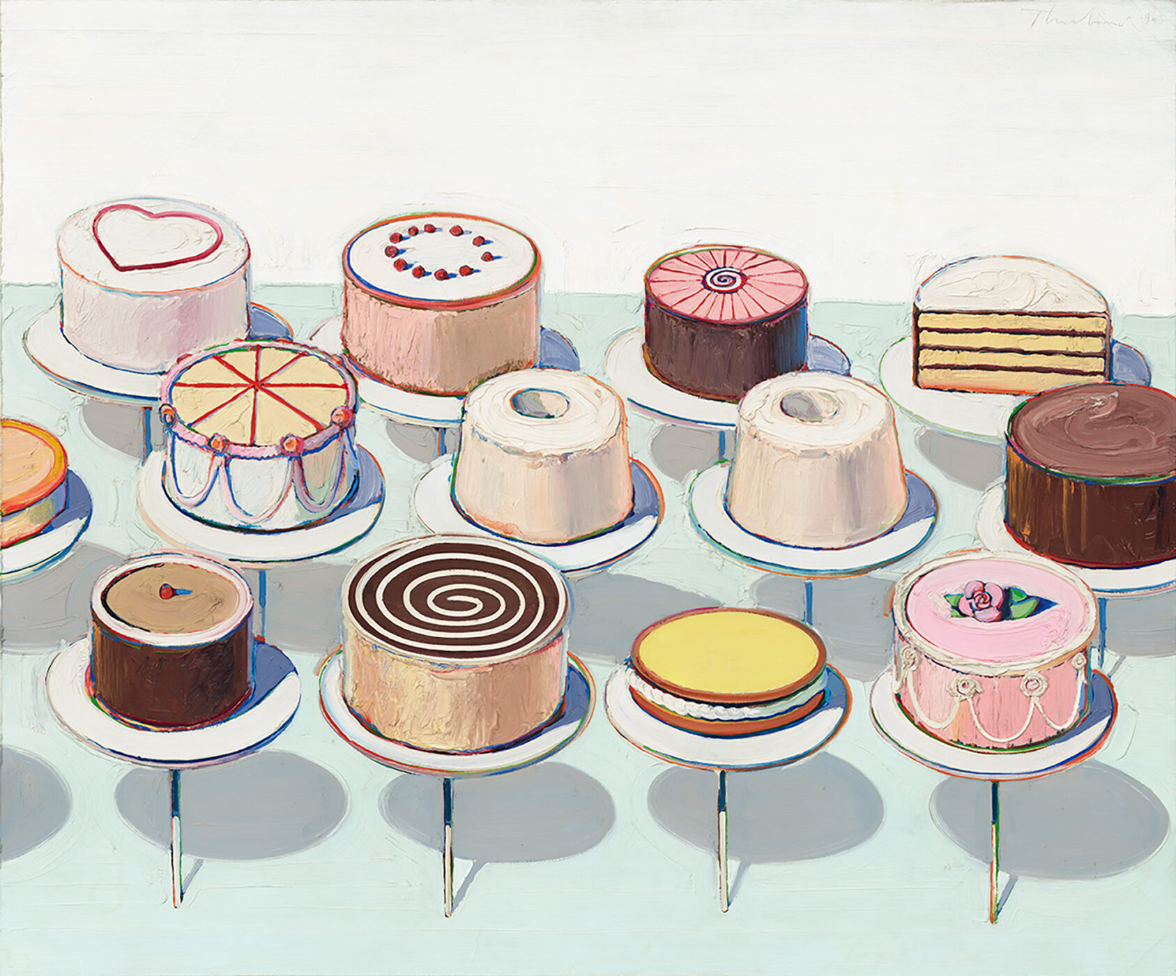 Wayne Thiebaud. American Still Life - The Courtauld