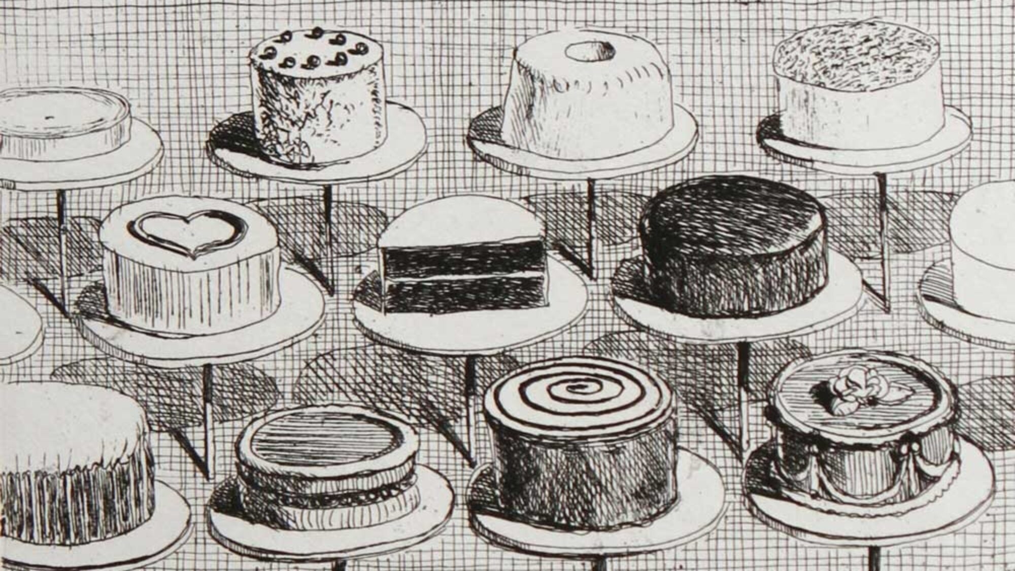 Wayne Thiebaud. Delights - Courtauld