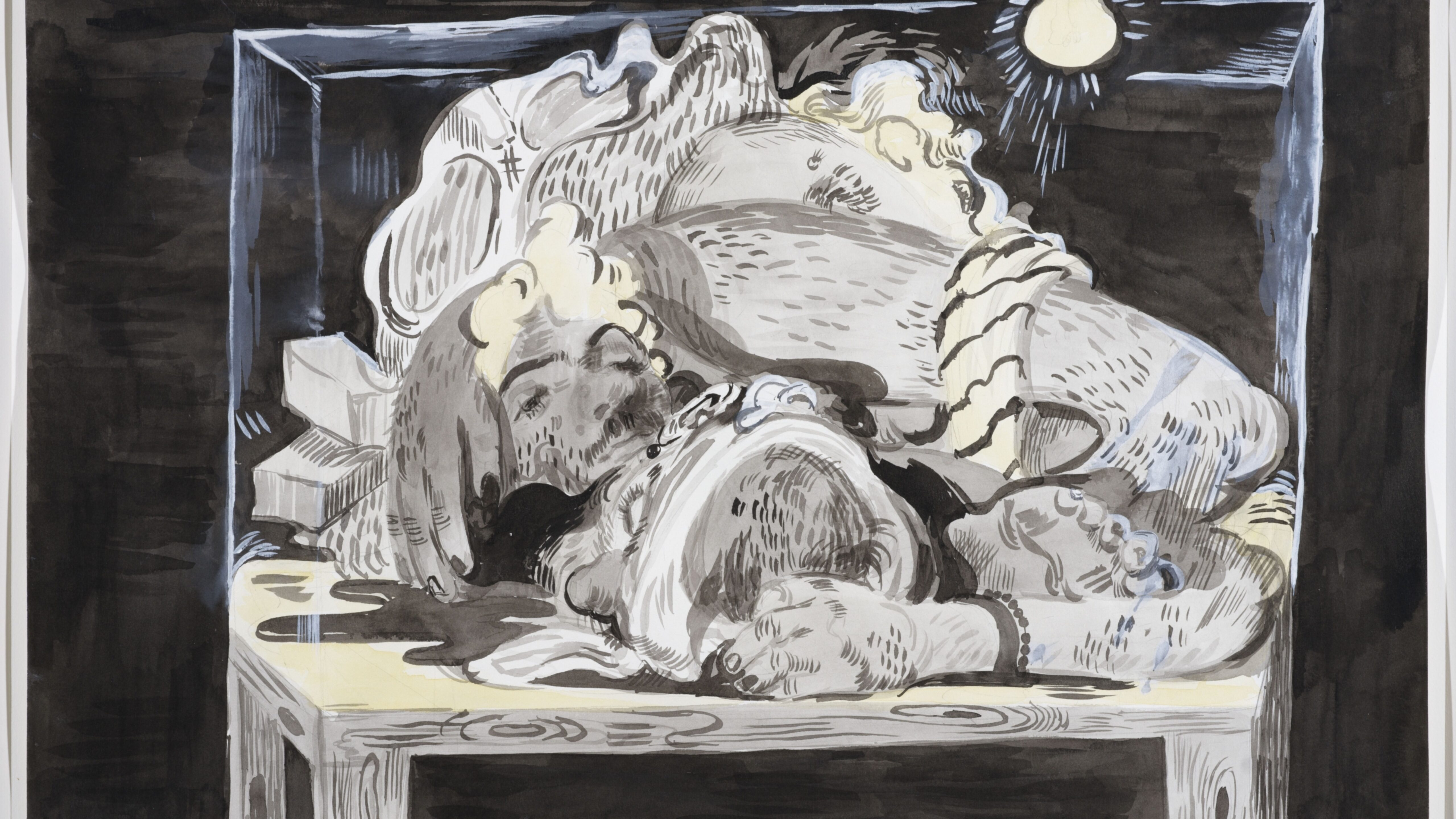 Salman Toor: Drawings - Courtauld